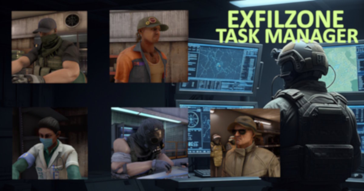 Tasks Tracker | ExfilZone Assistant